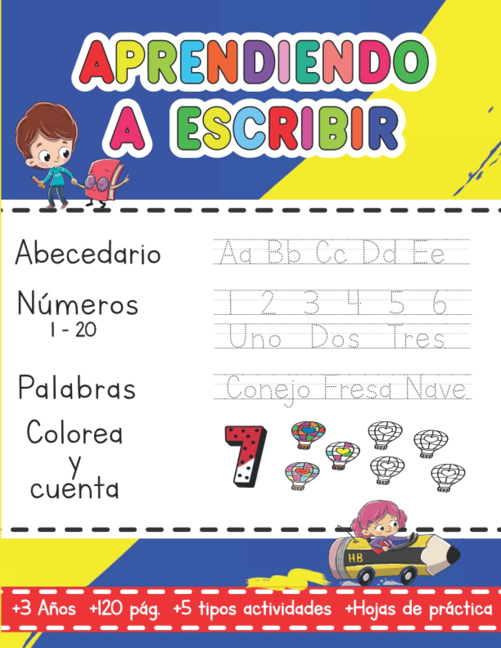 Buy Aprendiendo a escribir para niños: trazos, formas, letras, palabras ...
