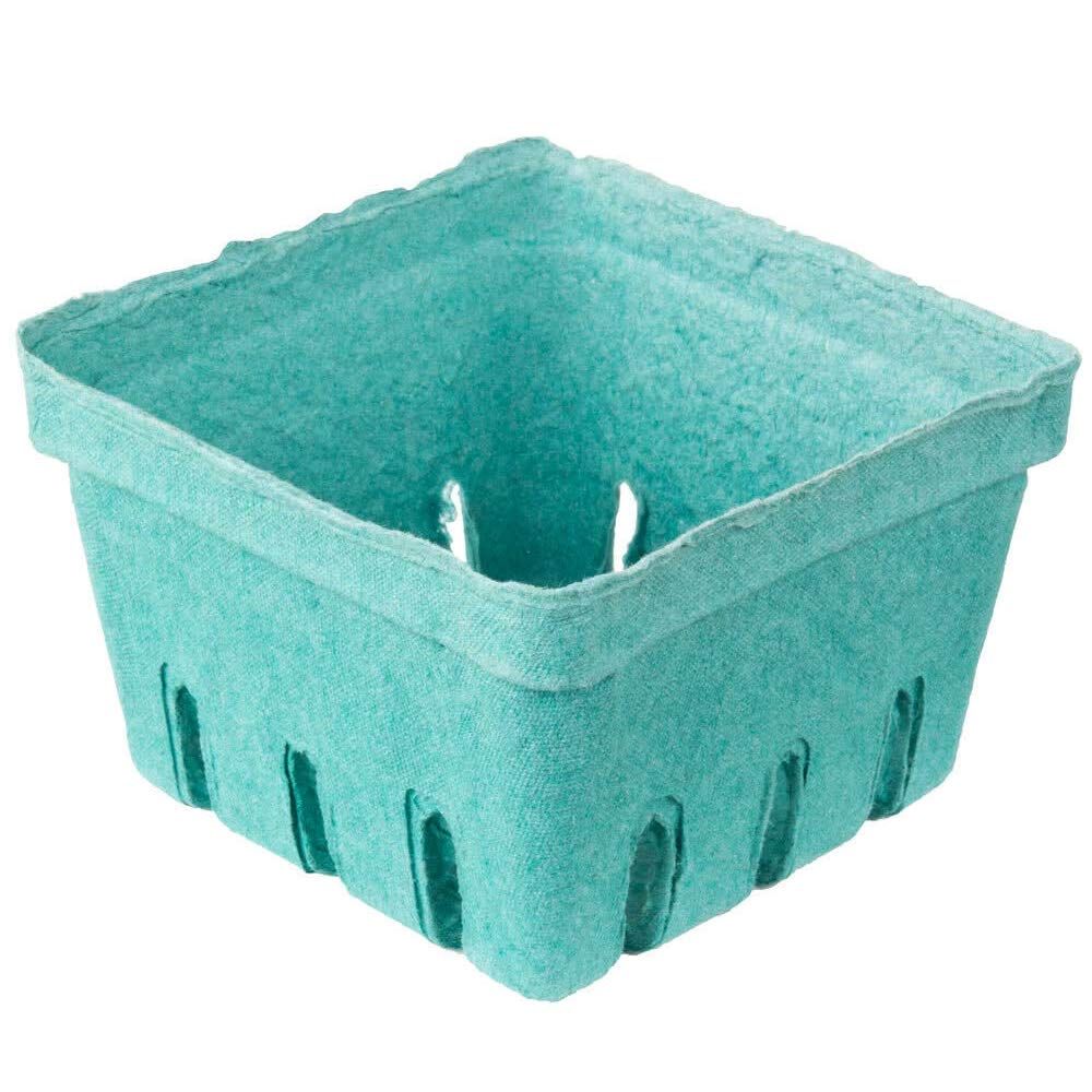 Cardboard Berry Containers 3 Quart Reversible Paper Sustainable