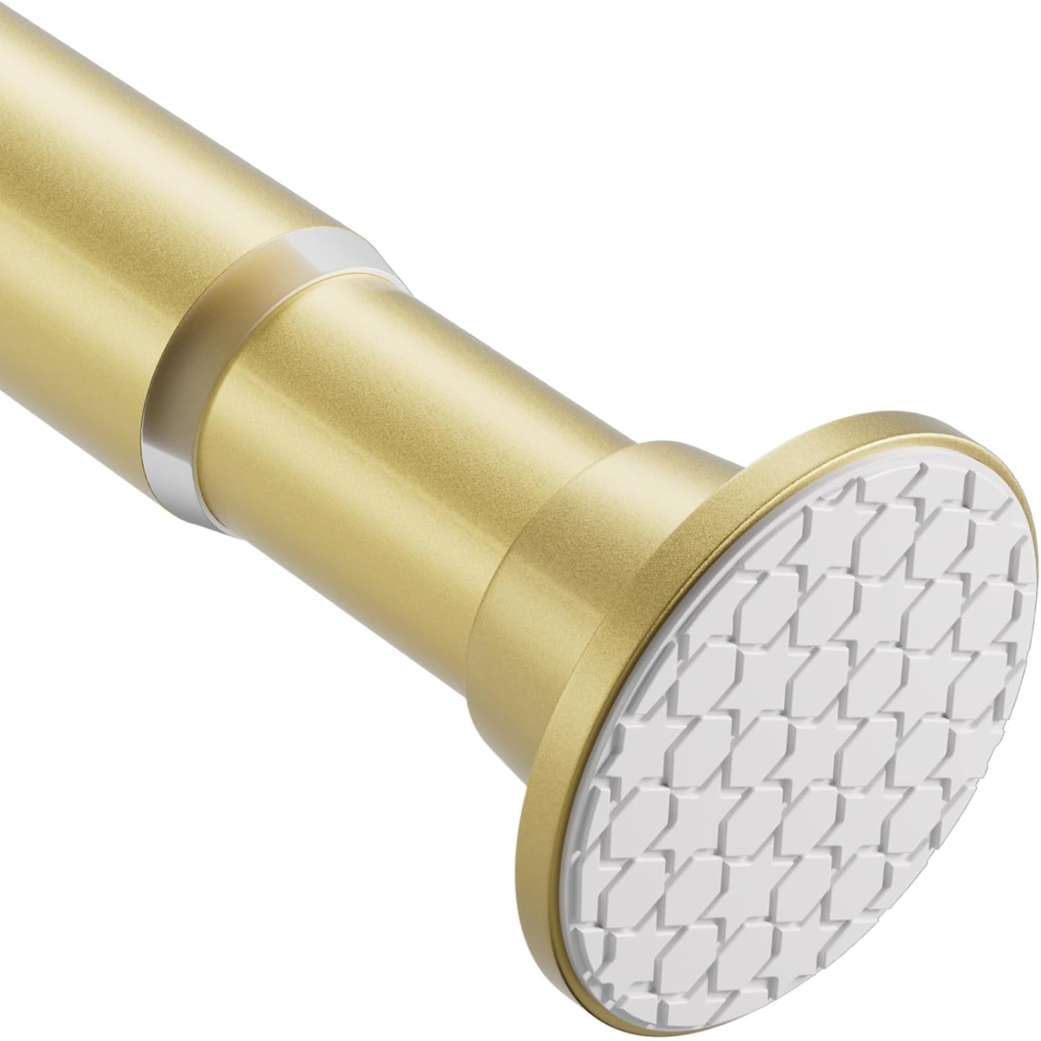 Amazon.com: XUXRUS Gold Short Shower Curtain Rod 24-36 Inch Adjustable ...