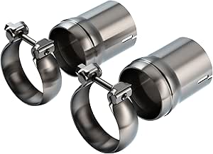 Amazon.com: BORLA 60726 Performance Exhaust Tip Adapter Pipes 2018-2023 ...