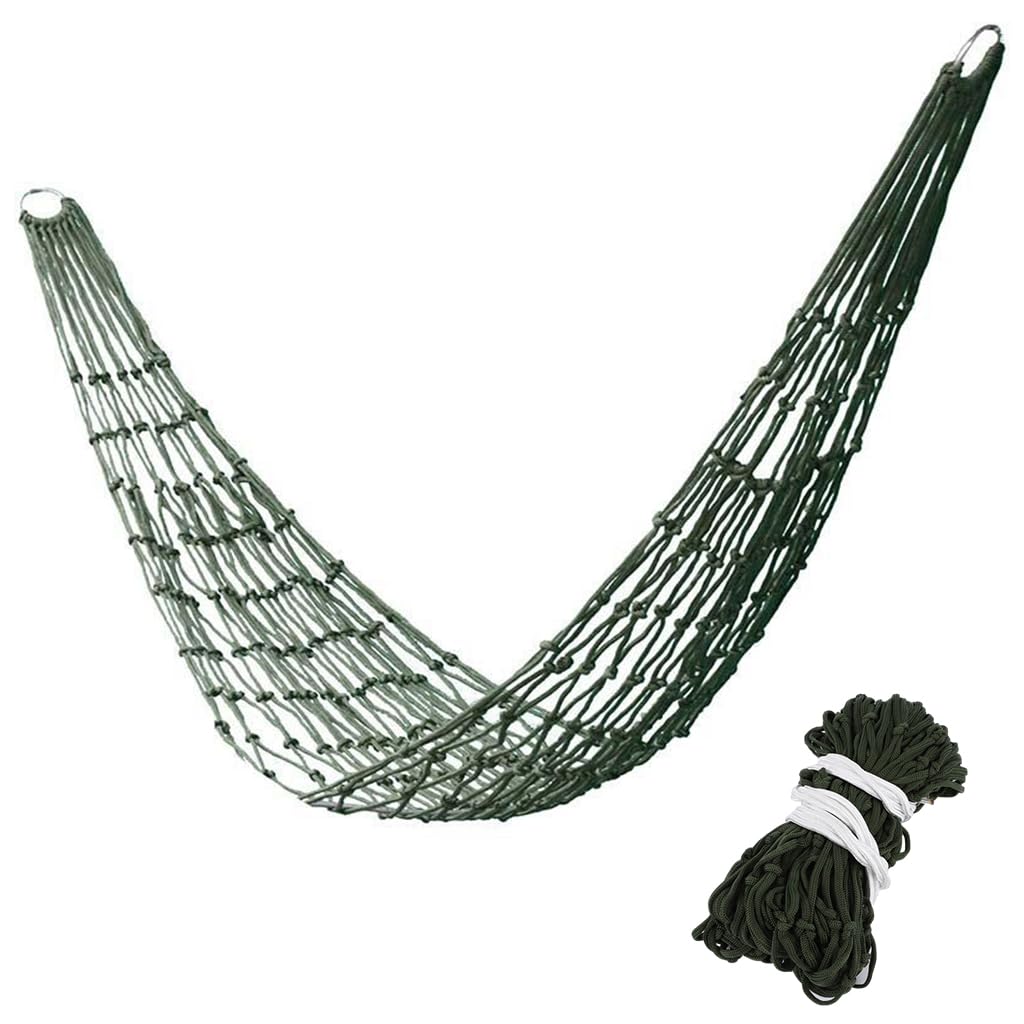 Proberos® Outdoor Travel Hammocks Nylon Mesh Hammock Camping Mesh ...