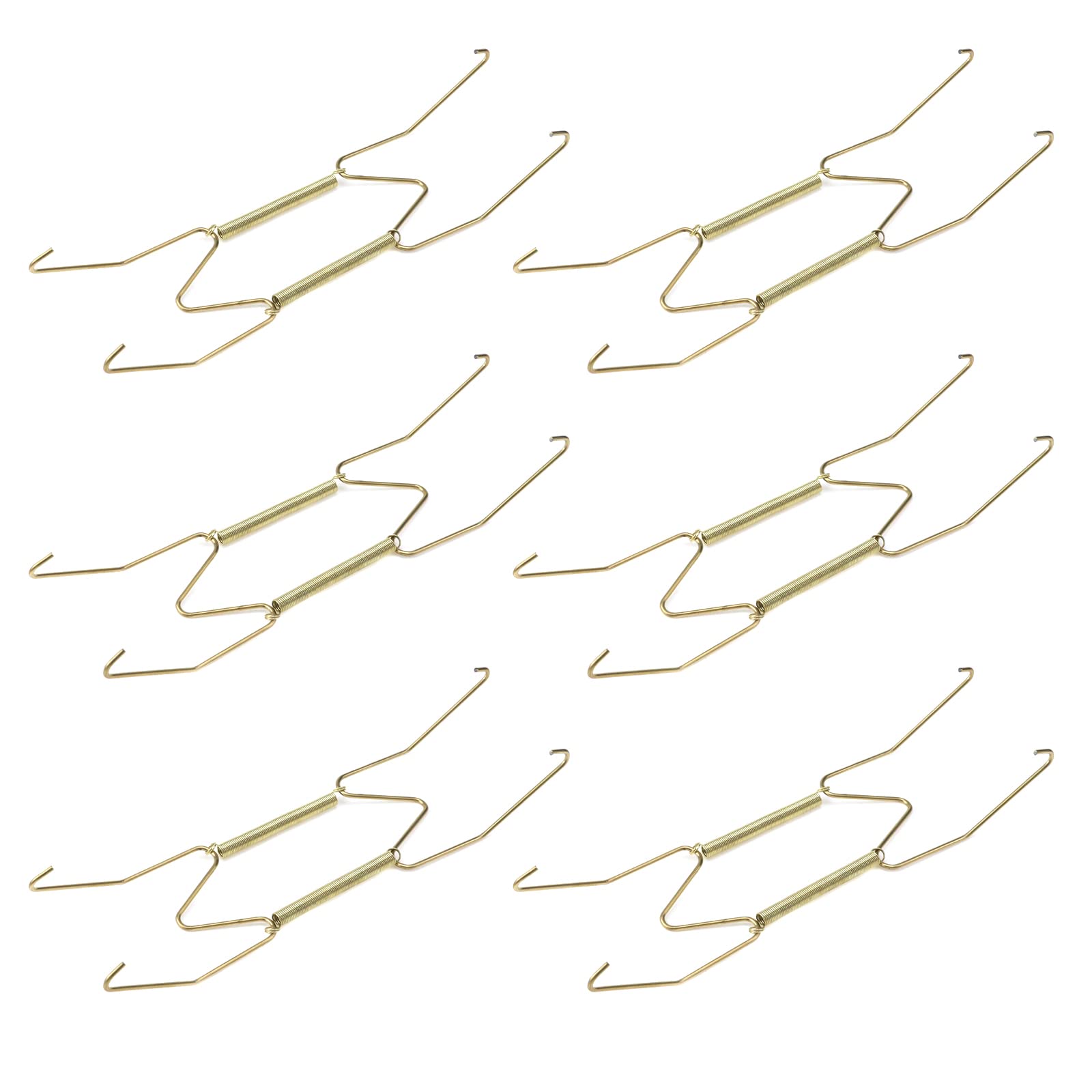 Amazon.com: KUMGROT 6pcs Plate Hangers Decorative Wire Plate Hangers ...
