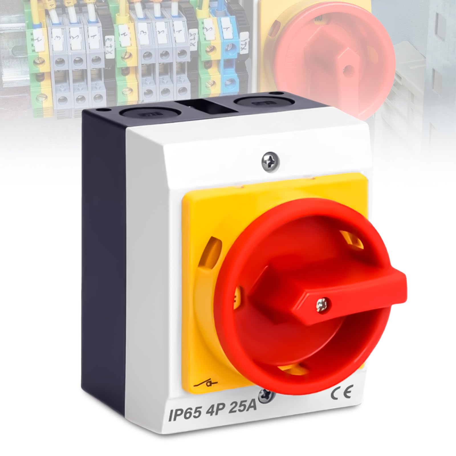 Disjoncteur Principal 25A 4 Pôles Interrupteur Principal Sectionneur ...