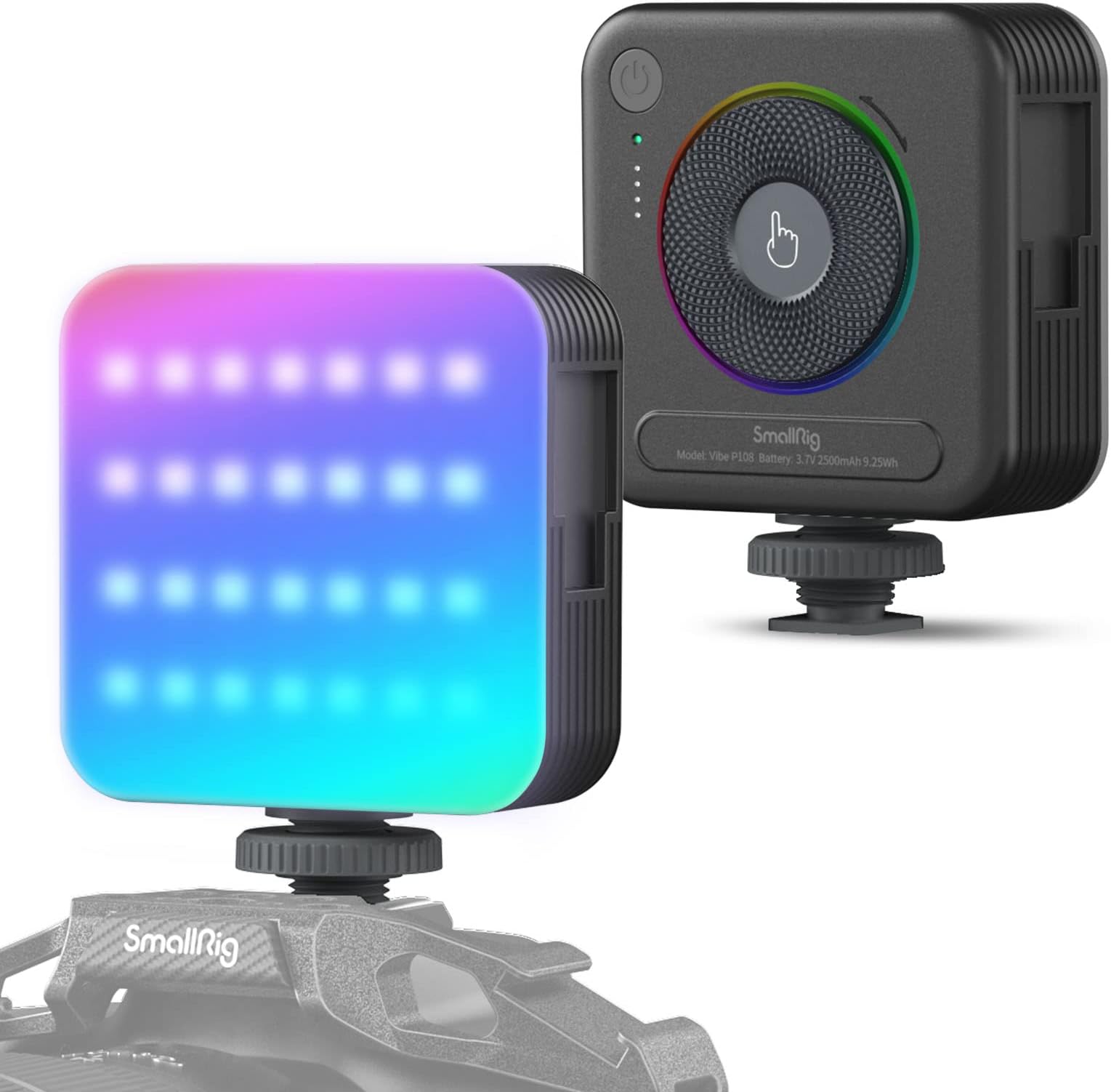 SMALLRIG P108 RGB Video Light, Portable Full Color Camera Light ...