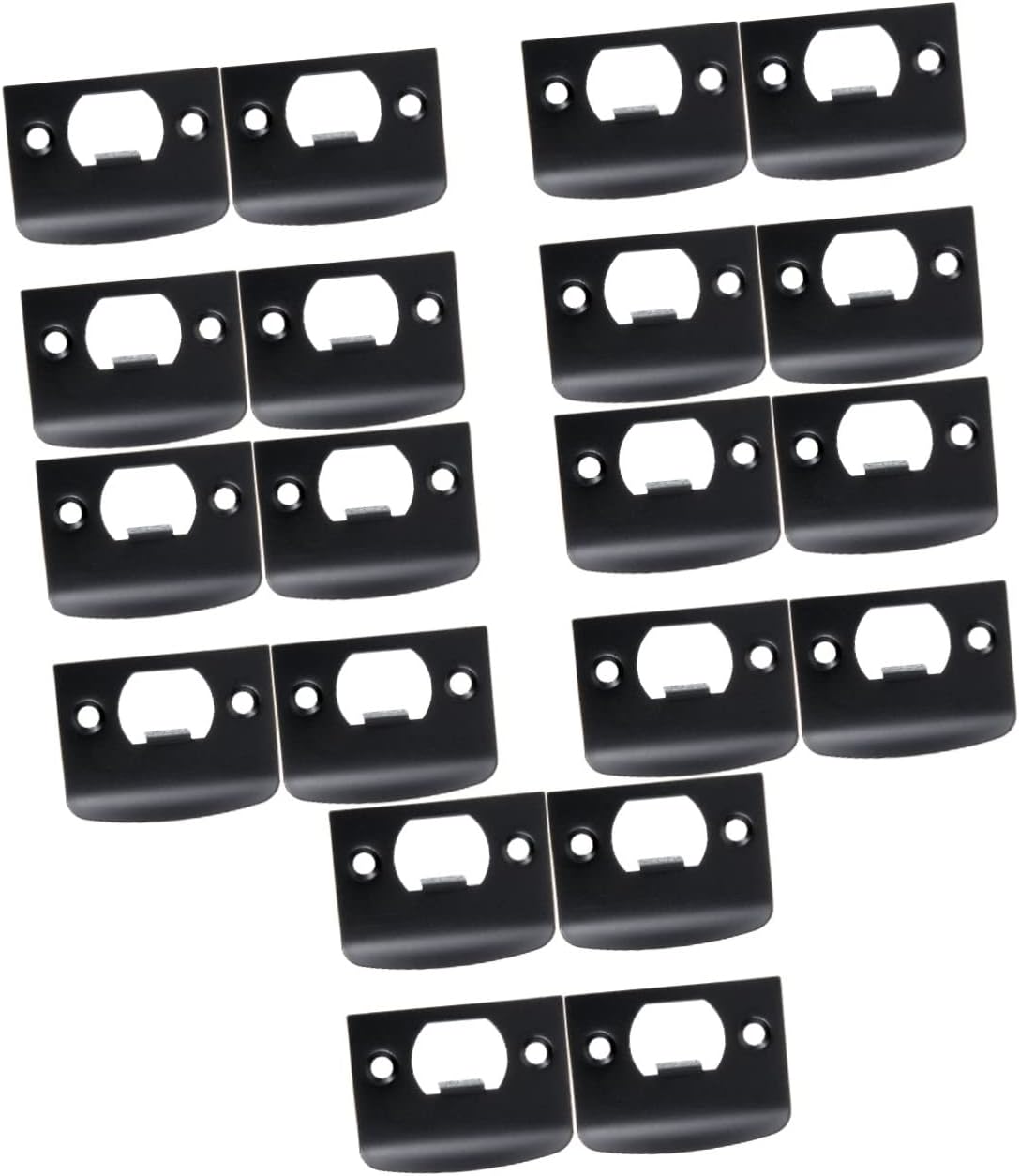 Corner Deadbolt Strike Flapper Accessories 20 Pcs Cam Block Stainless ...