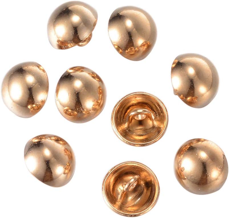Amazon.com: RECHERE 12 PCS Domed Mushroom Metal Shank Buttons Craft for ...