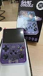 Mini Game Video Game Console de bolso para jogos RG36S, cartão TF de 64 ...