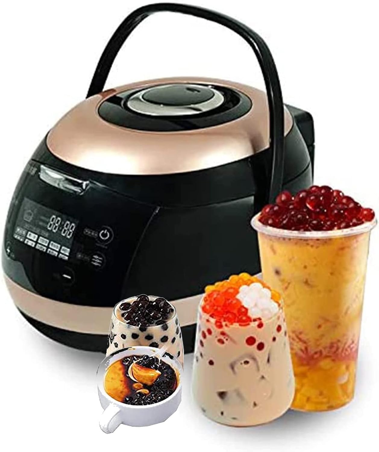 Amazon.com | Commercial Automatic Boiled Pearl Pot, Pearl Pot, Milk Tea ...