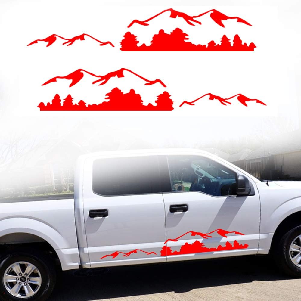 Amazon.com - Jialuode Truck Stickers and Decals, Large Mountains ...