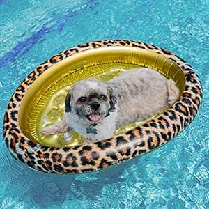 Amazon.com: PoolCandy Inflatable Pet Float - Easy Set Up Doggy Pool ...