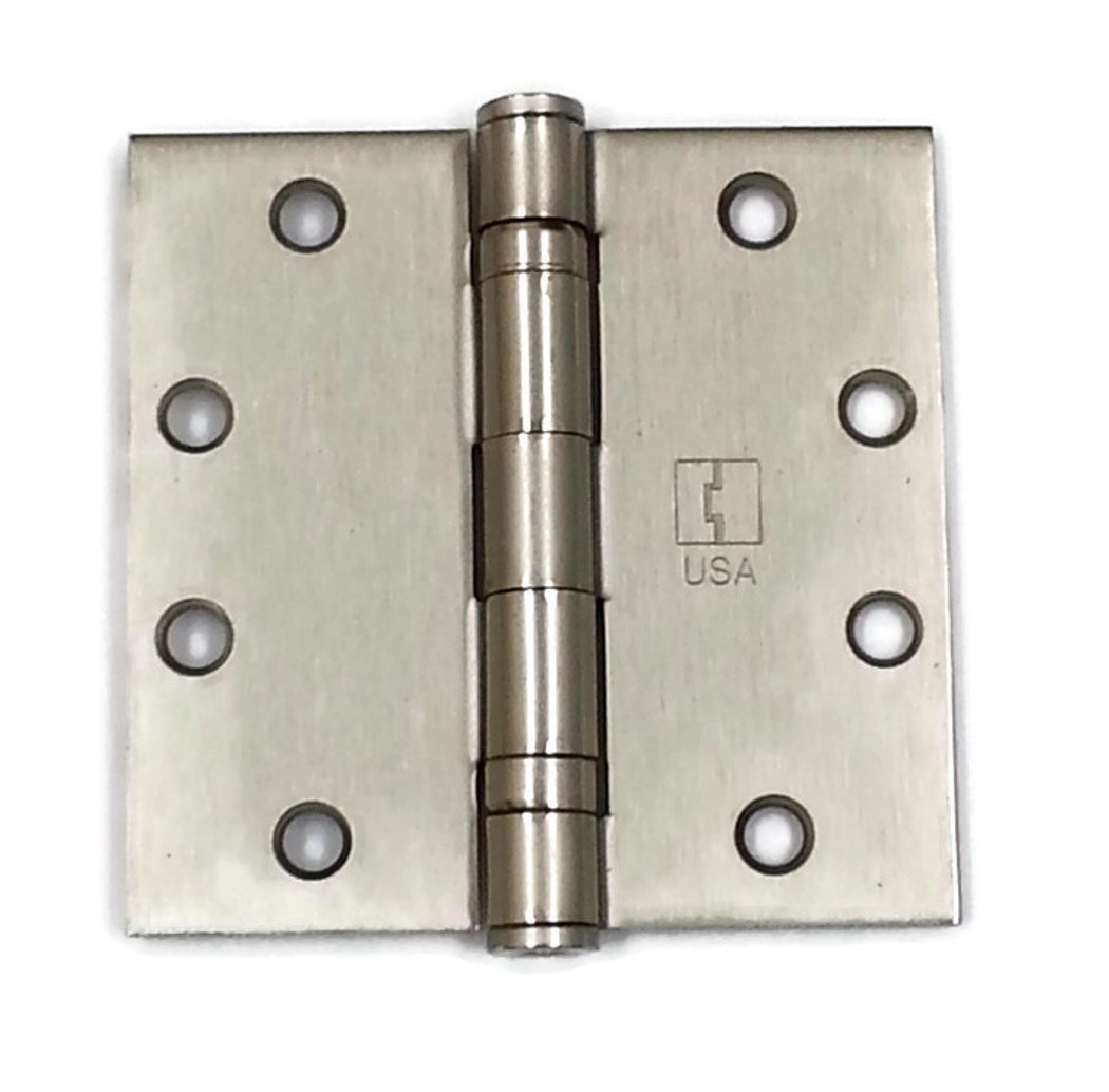 Hager Full Mortise Steel Hinge BB1279 4.5 x 4.5 US15/646 (Satin Nickel ...
