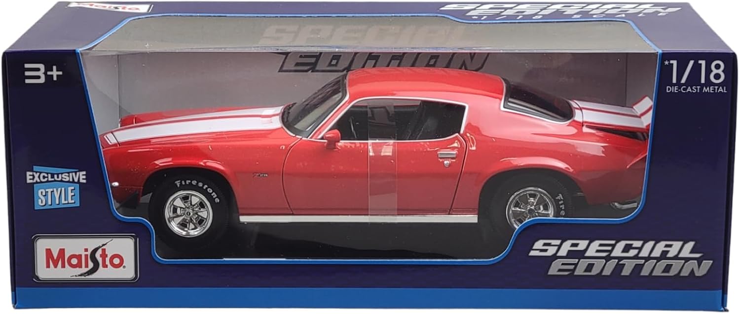 Maisto 1/18 1971 Chevrolet Camaro Special Edition : Amazon.co.uk: Toys ...