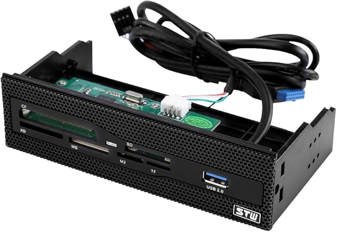 Richer-R PC Internal Card Reader, Multi-Function Super Speed PC Front ...