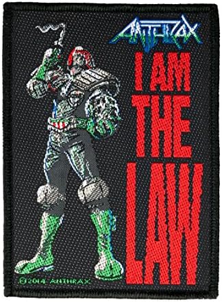 Unbekannt Anthrax Aufnäher - I Am The Law - Anthrax Patch - Gewebt & Lizenziert !! : Amazon.de ...