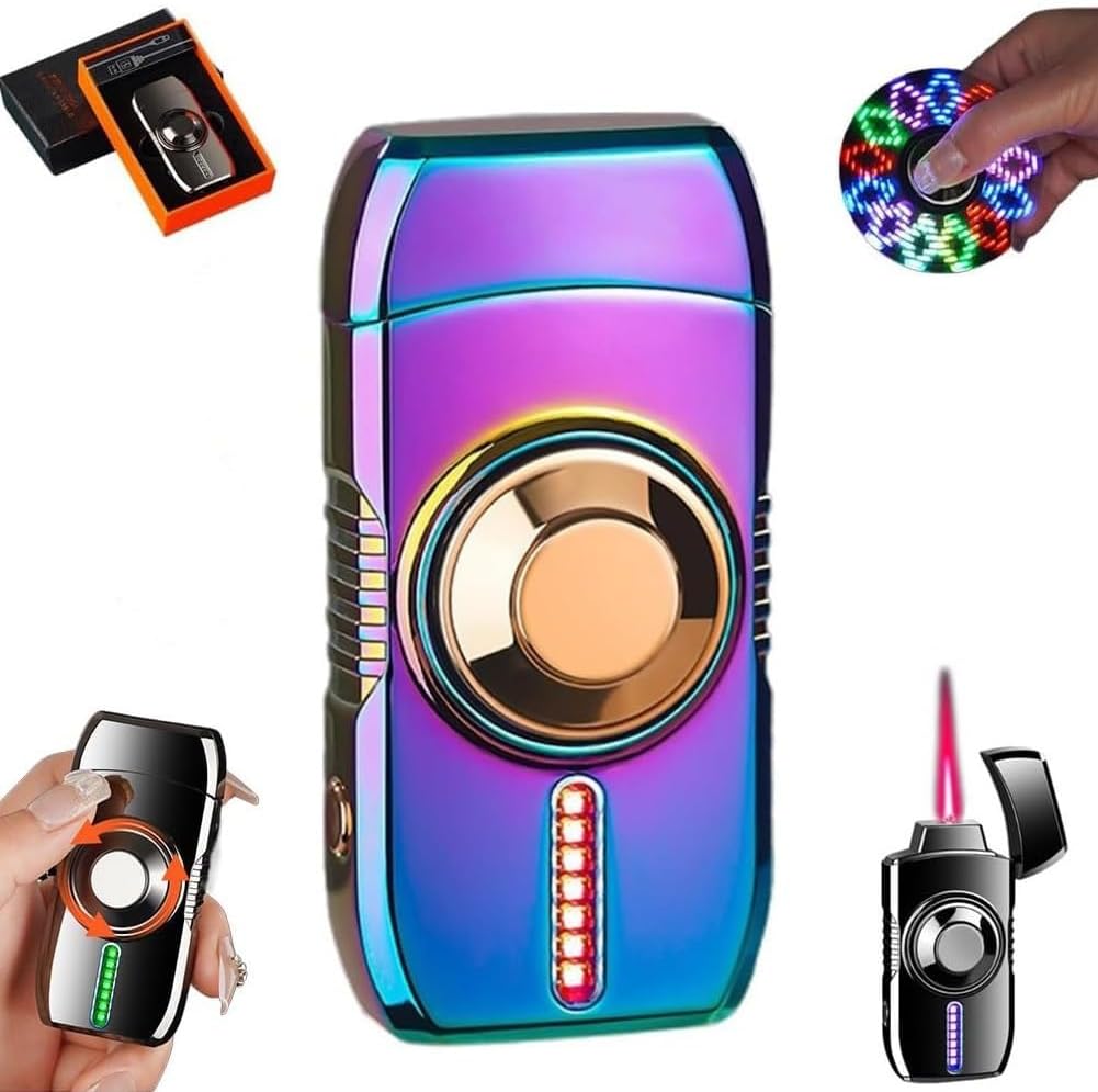 Amazon.com: Multi-Function & Creative Windproof Lighter, Portable USB ...