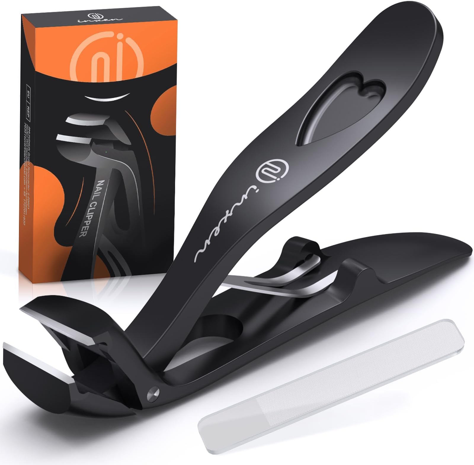 Euqvunn Coupe-ongles Ergonomique – Mâchoire extra-large pour ongles ...