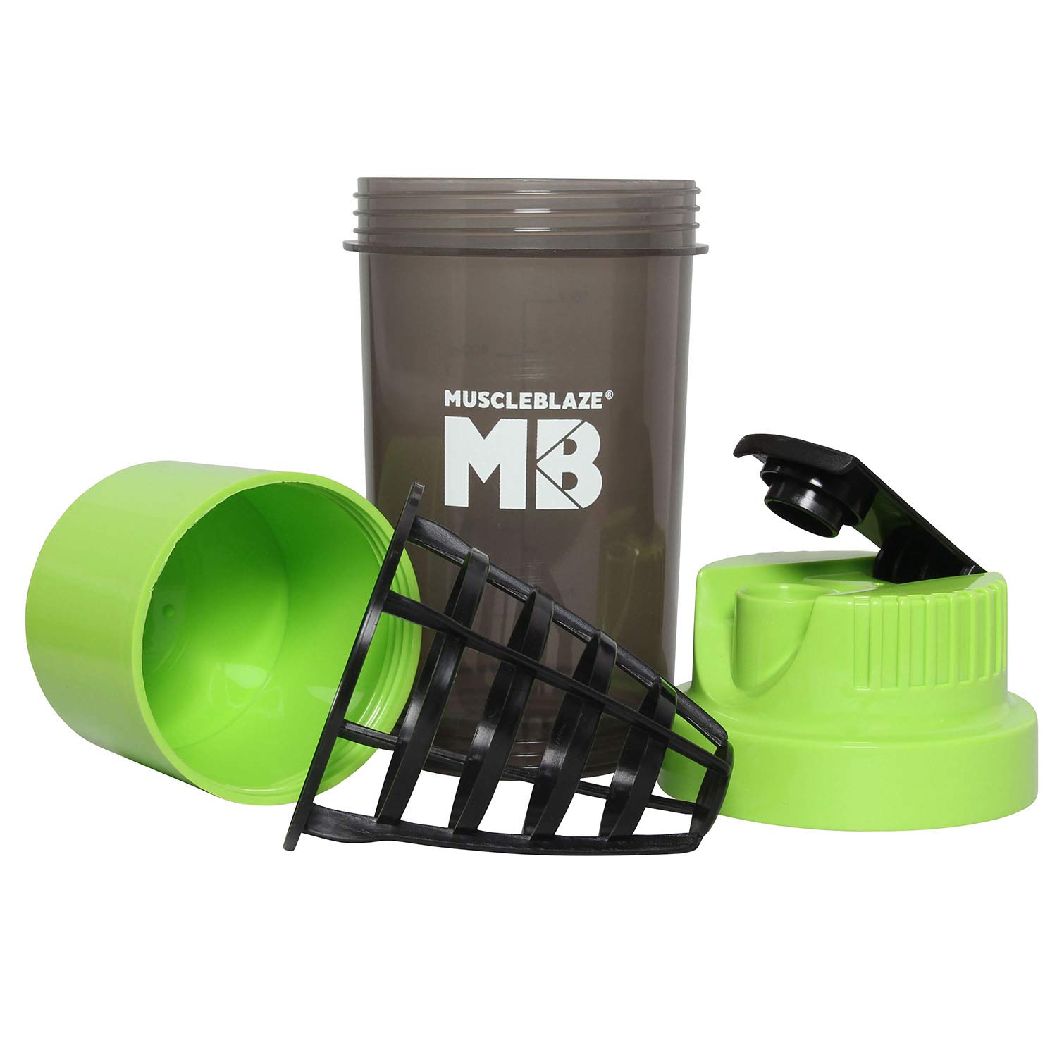 MuscleBlaze Cyclone Shaker 500ml (Green) : Amazon.in: Health & Personal ...