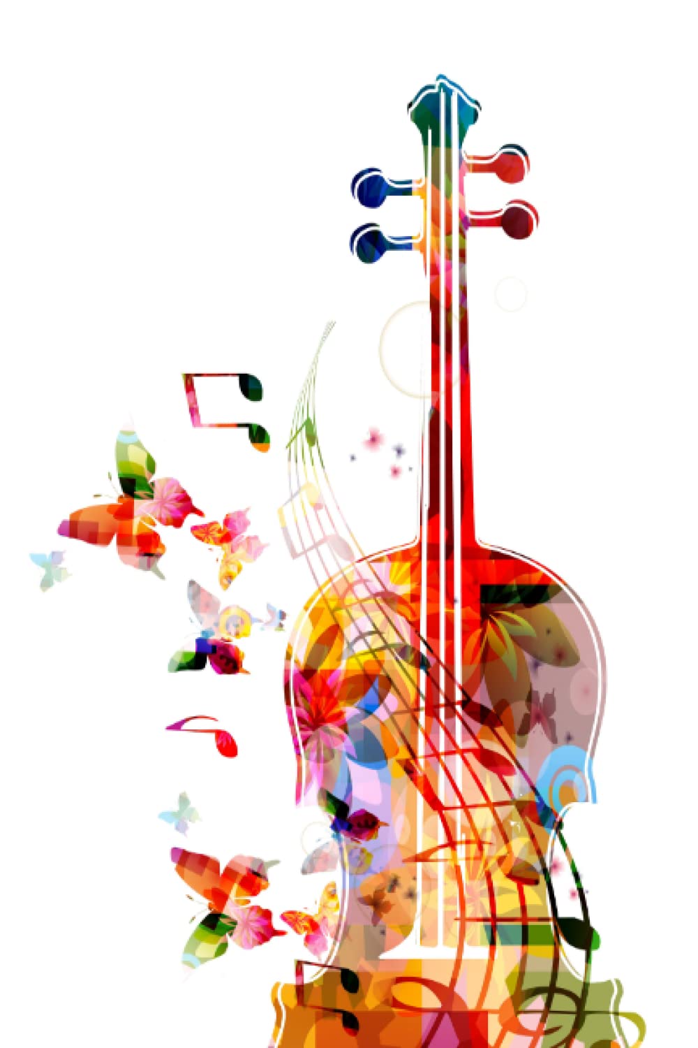 Amazon.com: Violin Journal: Creative Violin, 6 x 9 Notebook Journal ...