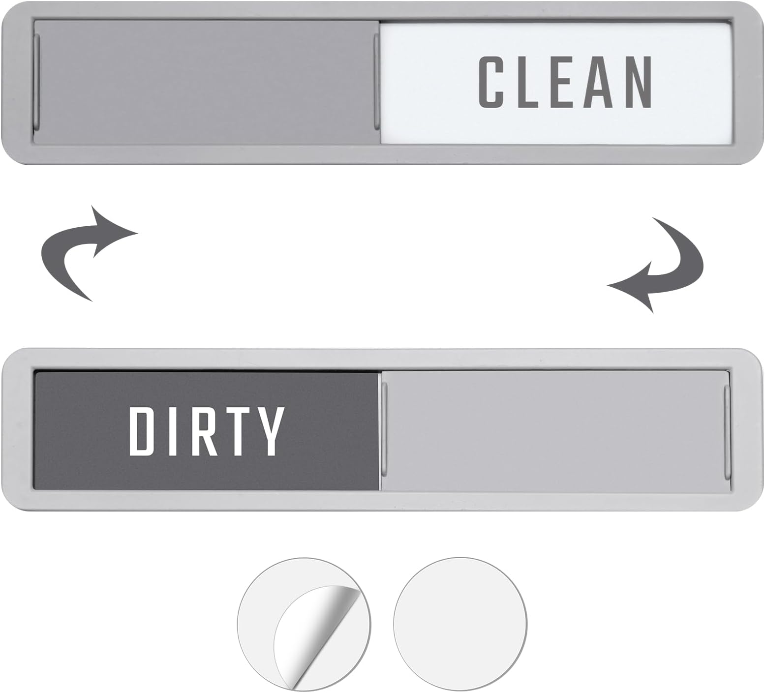 Amazon.com: TOEKSIX Dishwasher Magnet Clean Dirty Sign,Premium Zinc ...