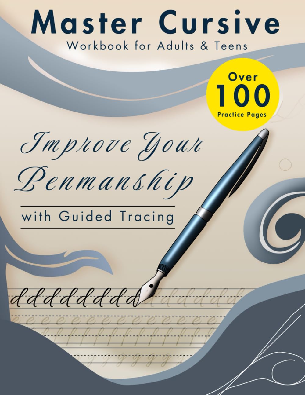 Amazon.com: Master Cursive Workbook for Adults & Teens: Refine Your ...