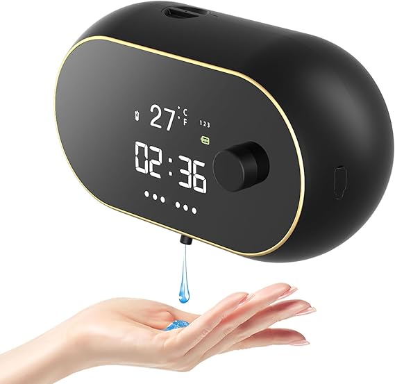 Amazon.com: Automatic Soap Dispenser Liquid Bathroom: Wall Mount ...