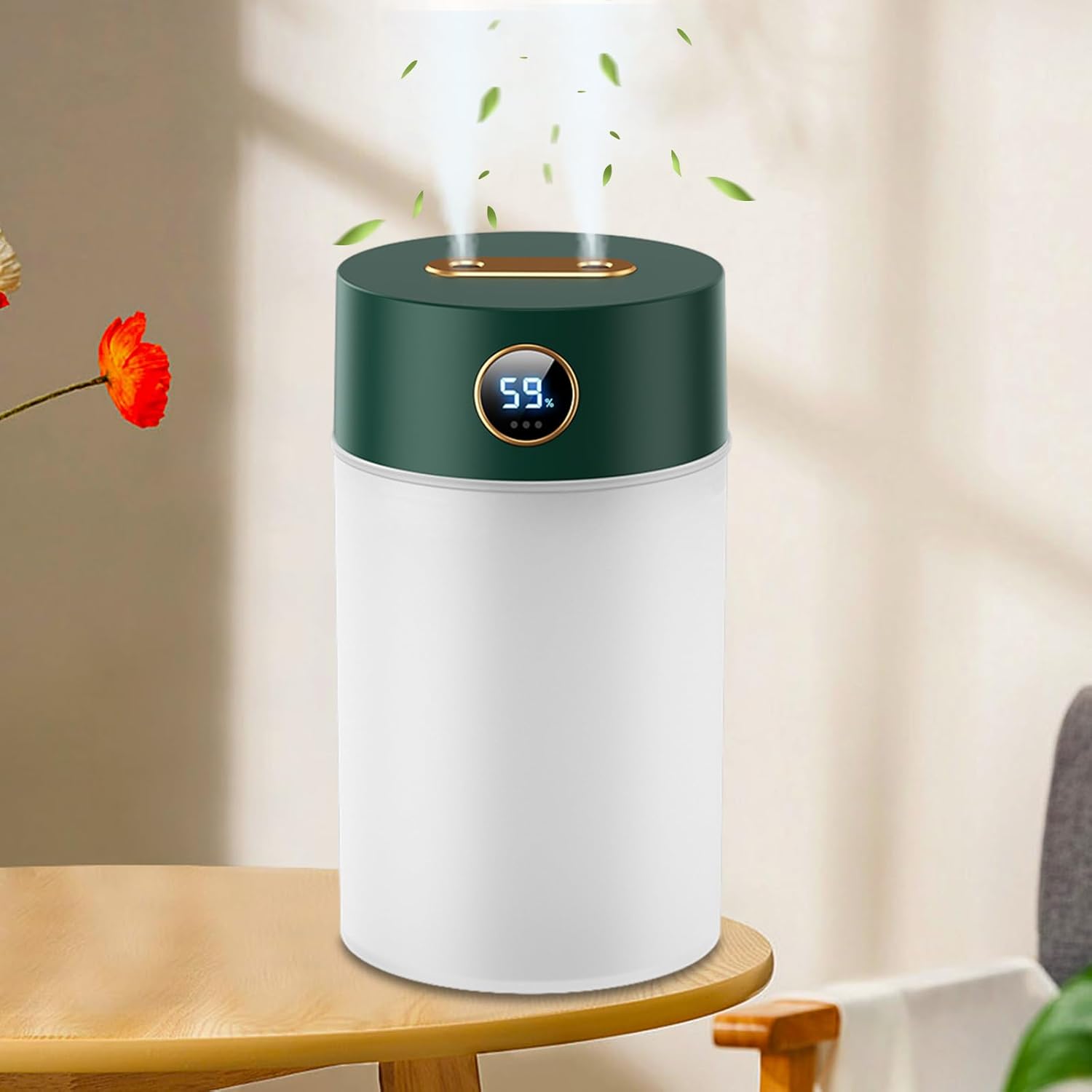 Amazon.com: Small Humidifiers for Bedroom, 1.2L Quiet Cool Mist ...