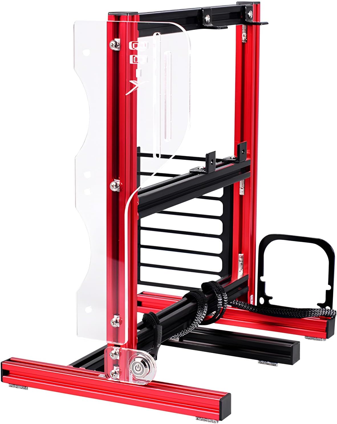 Amazon.com: Computer Motherboard Case Rack DIY Personality ATX/M-ATX ...