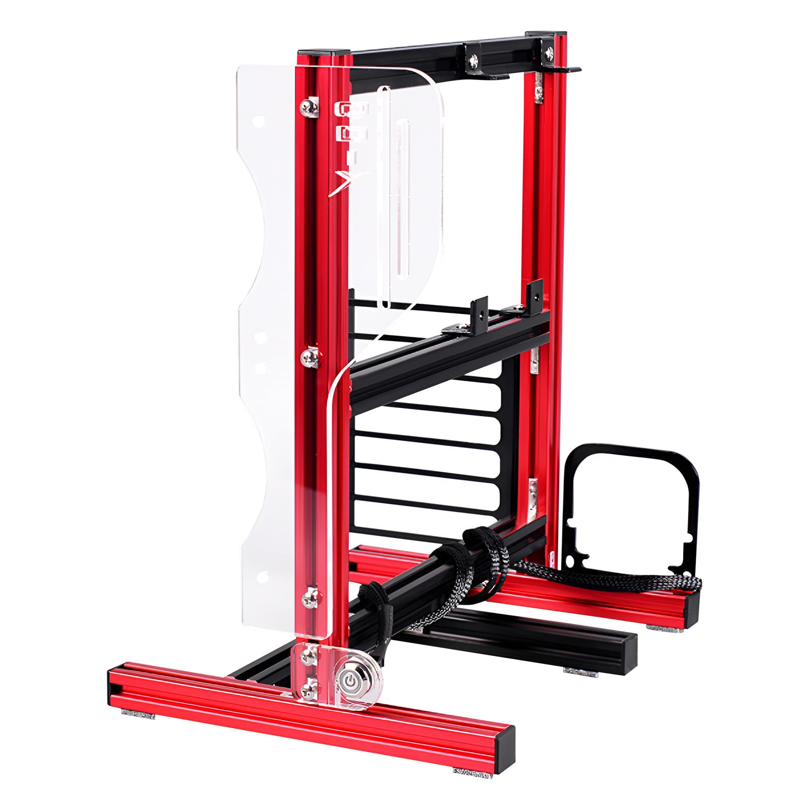 Amazon.com: Computer Motherboard Case Rack DIY Personality ATX/M-ATX ...