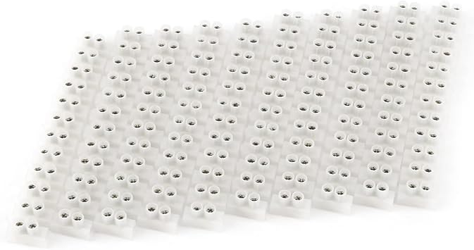 10Pcs Dual Row Screw Terminals Electric Barrier, 360V 10A 12 Positions ...