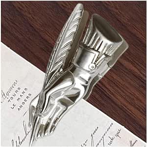 Amazon.com : A.B Crew Vintage Gentleman's Hand Shaped Book Clip Metal ...