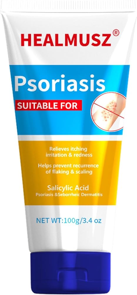 Amazon.com: HEALMUSZ Psoriasis Cream - Maximum Strength 4% Salicylic ...