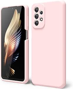 Amazon.com: oakxco for Samsung Galaxy A23 5G Phone Case Liquid Silicone, Cute Thin Slim Soft ...