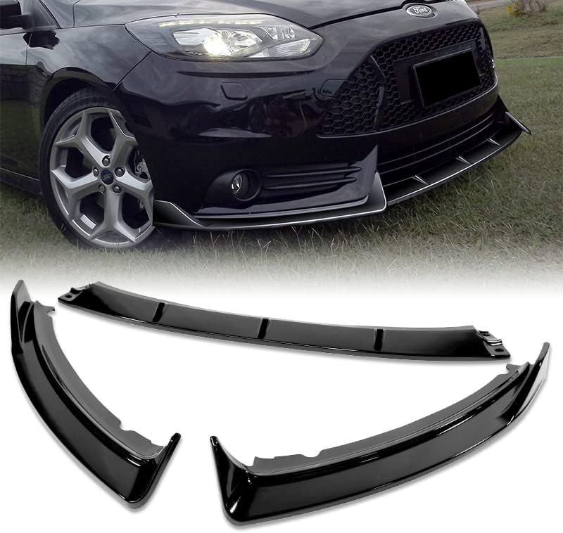 Amazon.com: IKON MOTORSPORTS, Front Splitter Lip & Rods Compatible With ...