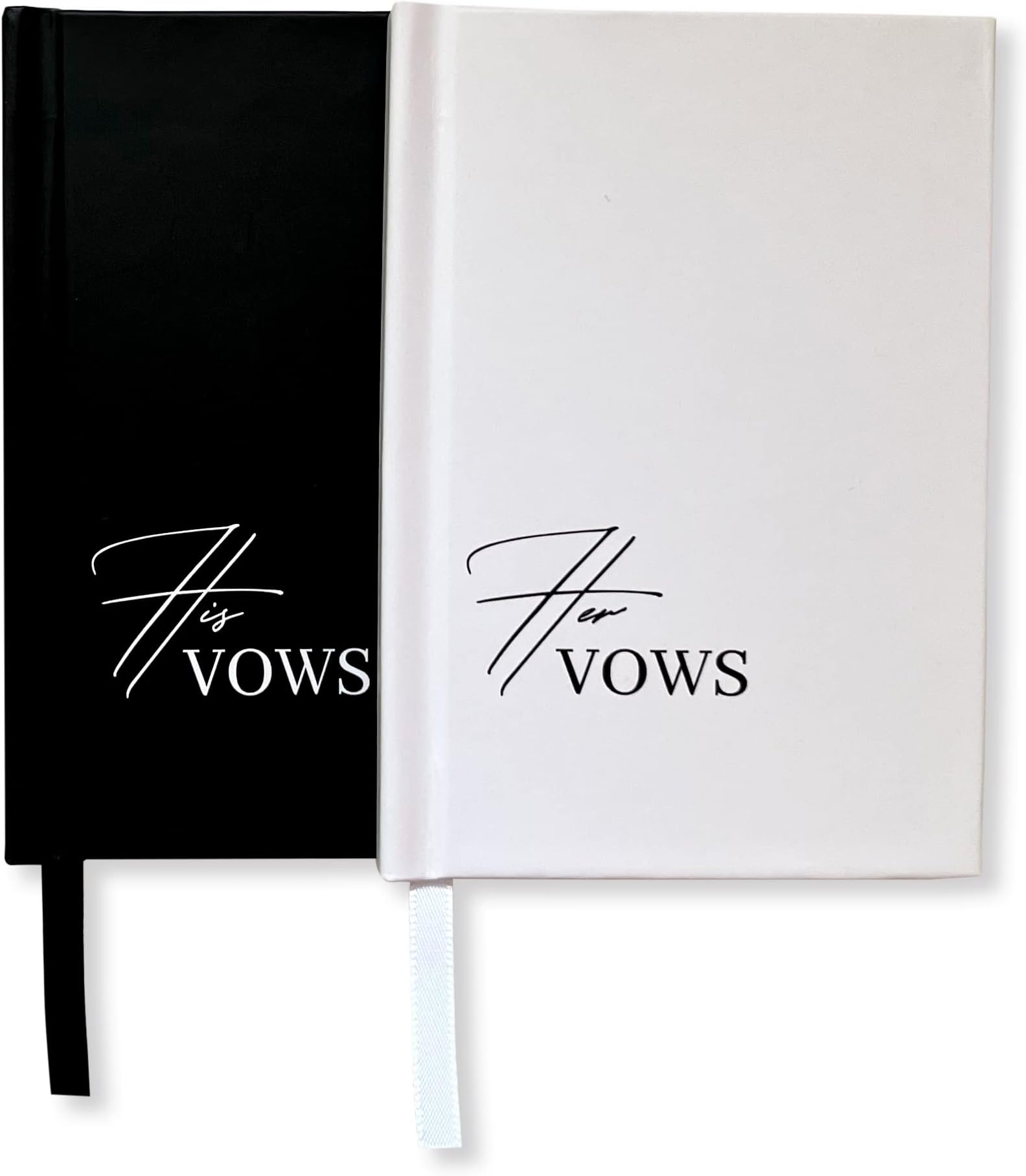 Amazon.com: yeencheer Wedding Vow Books His and Hers - Lined Paper Vow ...