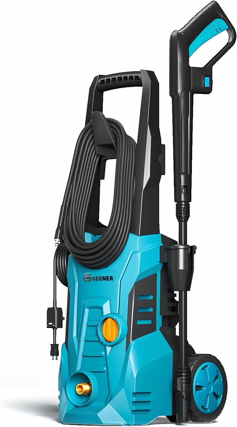 Birtechway Nettoyeur haute pression électrique 3000 PSI 2,8 GPM avec ...