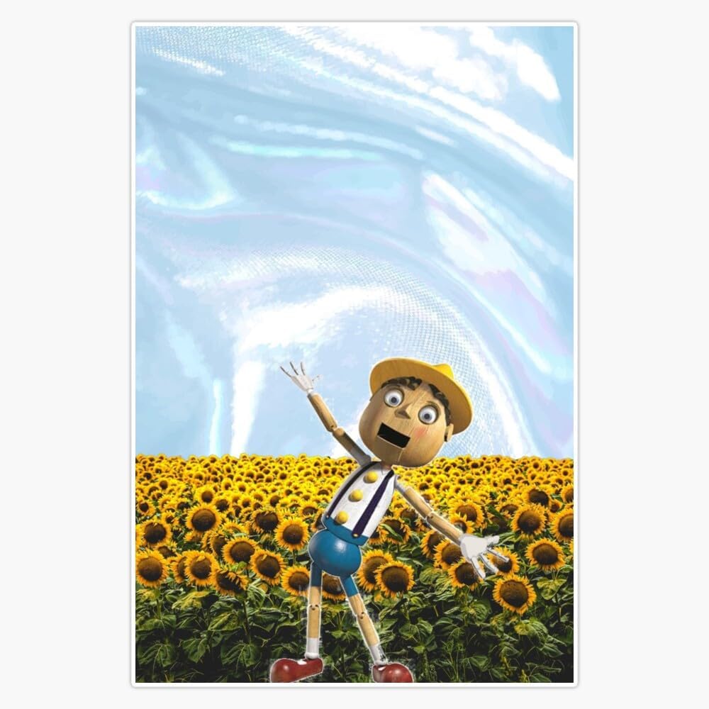 Amazon.com: Pinocchio Sticker Vinyl Waterproof Sticker Decal Car Laptop ...