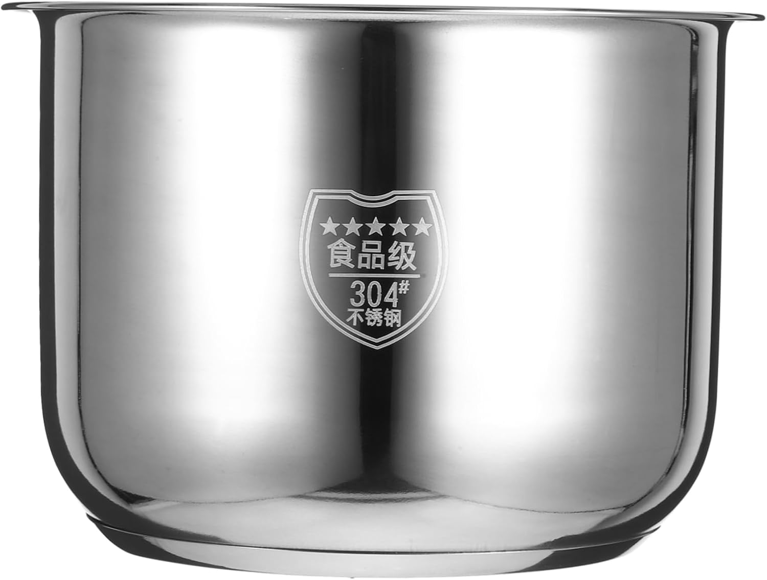 Amazon.com: UPKOCH Inner Cooking Pot 3L Stainless Steel Pot for Rice ...