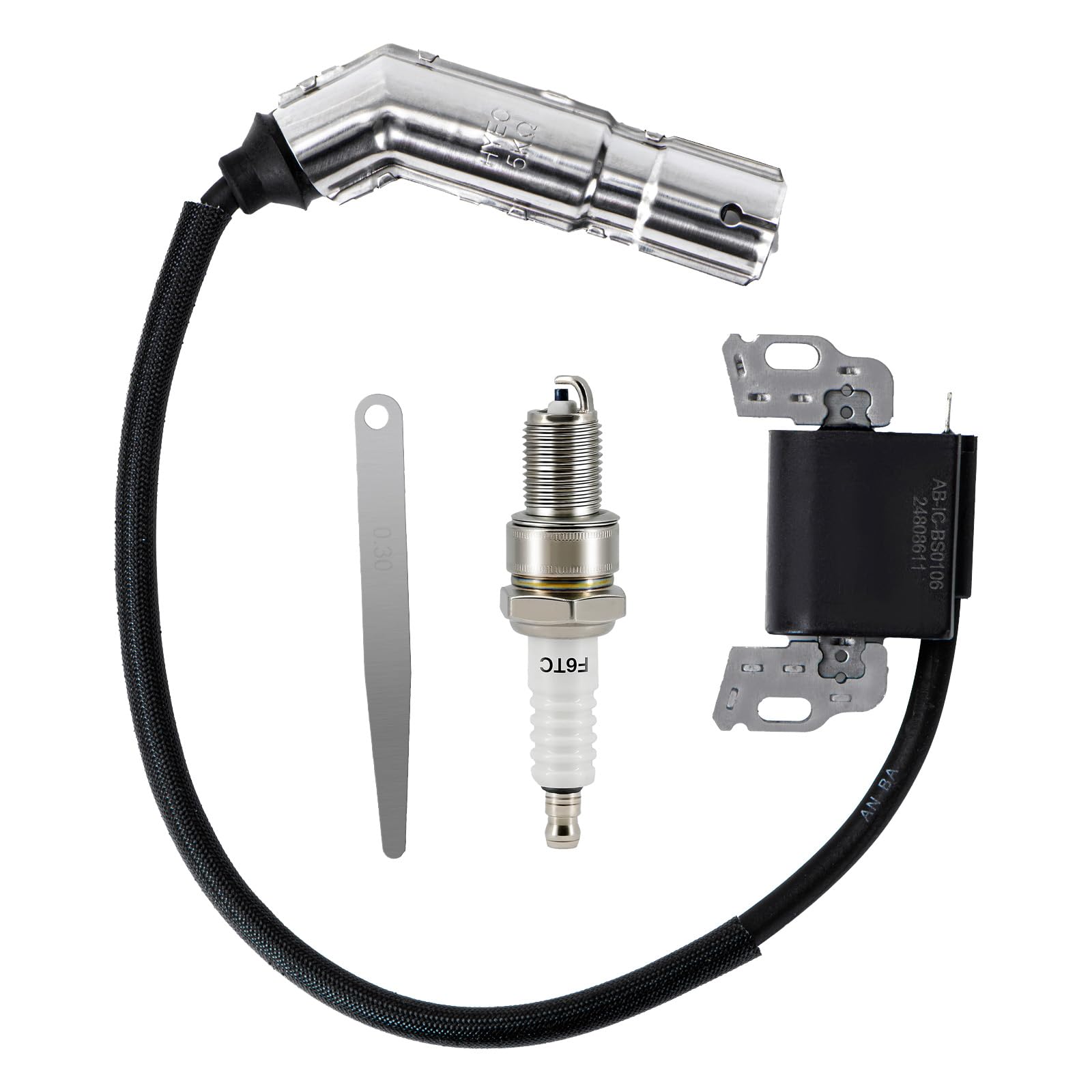 Amazon.com: SOFO 595304 Ignition Coil Fit for Briggs and Stratton,Replaces 799650,592841,795315 ...