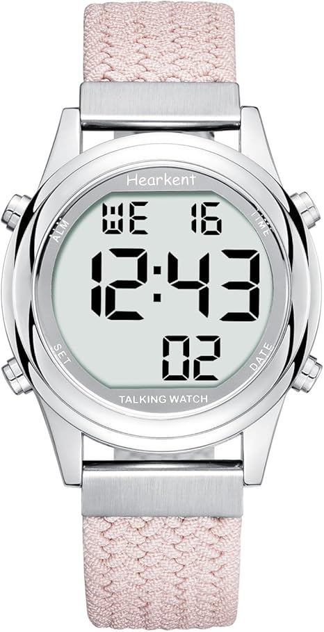 Hearkent Digital Talking Watch for Ladies with American Accent Voice ...
