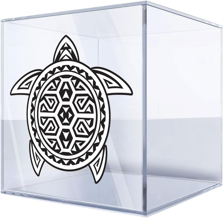 Amazon.com: Decal Sticker Turtle Tribal Tattoo Design Doors Car Window ...