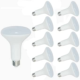 yayutelight BR30 LED Bulb, 5000K Daylight Flood Lights 15W Equivalent ...