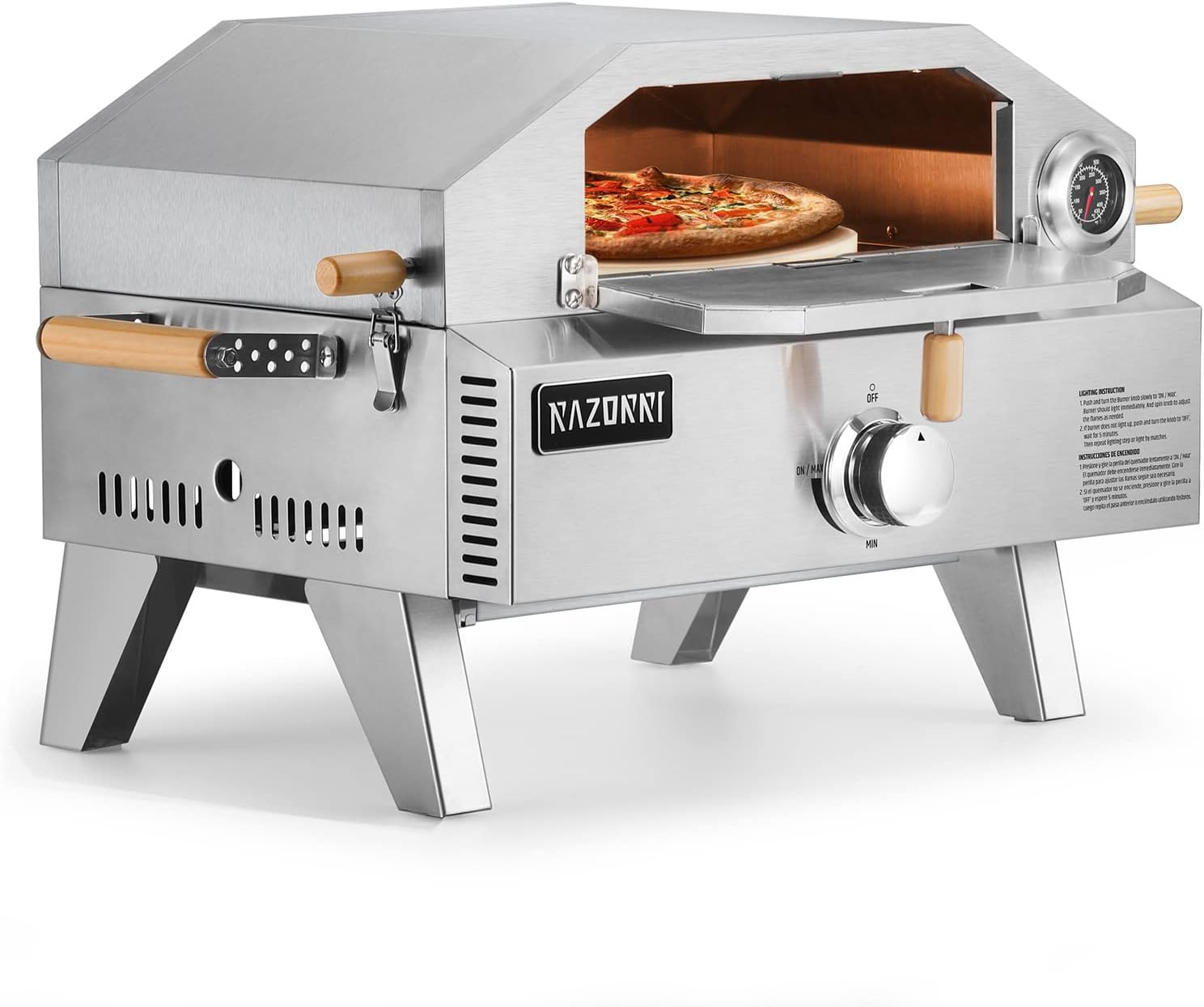 Amazon.com: Solo Stove Pi Prime Gas Pizza Oven Outdoor | Portable ...