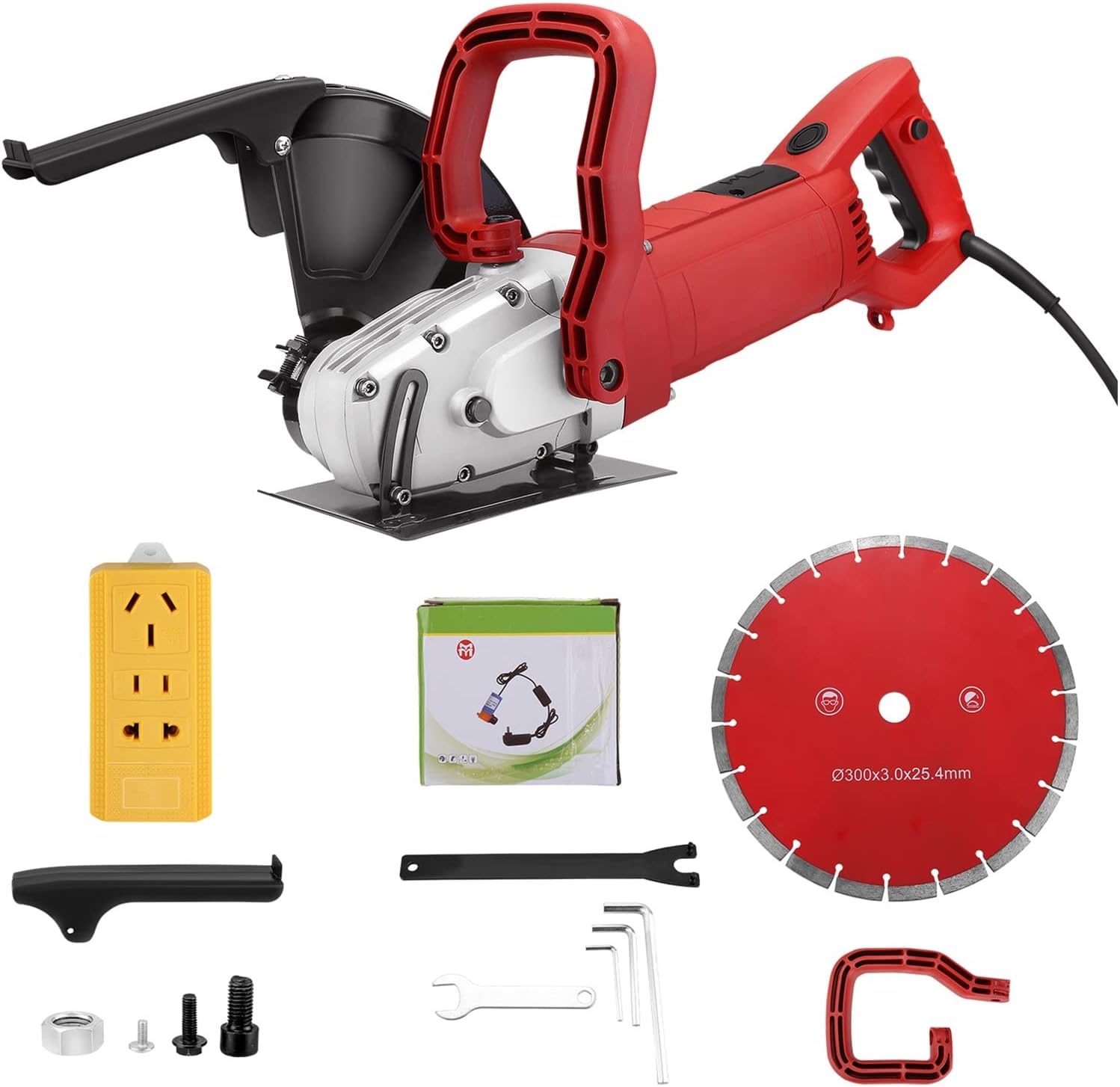 Amazon.com: Wall Grooving Machine 5800W 4300rpm Wall Chaser Groove ...