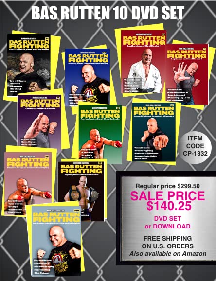 Amazon.com: Bas Rutten Fighting 10 dvd set (CP-1332) : Bas Rutten, Joe ...