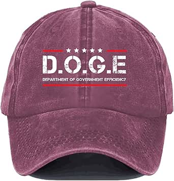 Amazon.com: Doge Hat D.O.G.E.Cap Department of Government Efficiency ...