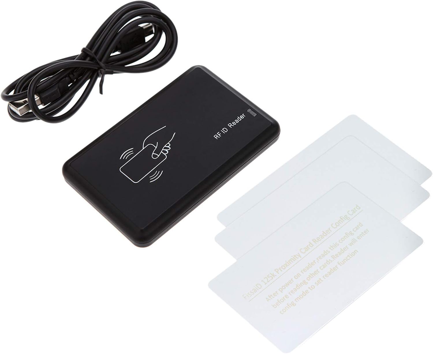 Amazon.com: dsfen Contactless RFID Card Reader 125KHz USB ID Card ...