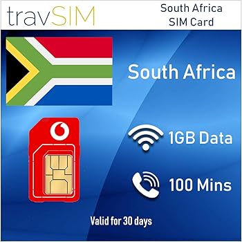 Vodacom South Africa Pre-paid SIM Card: Amazon.co.uk: Electronics