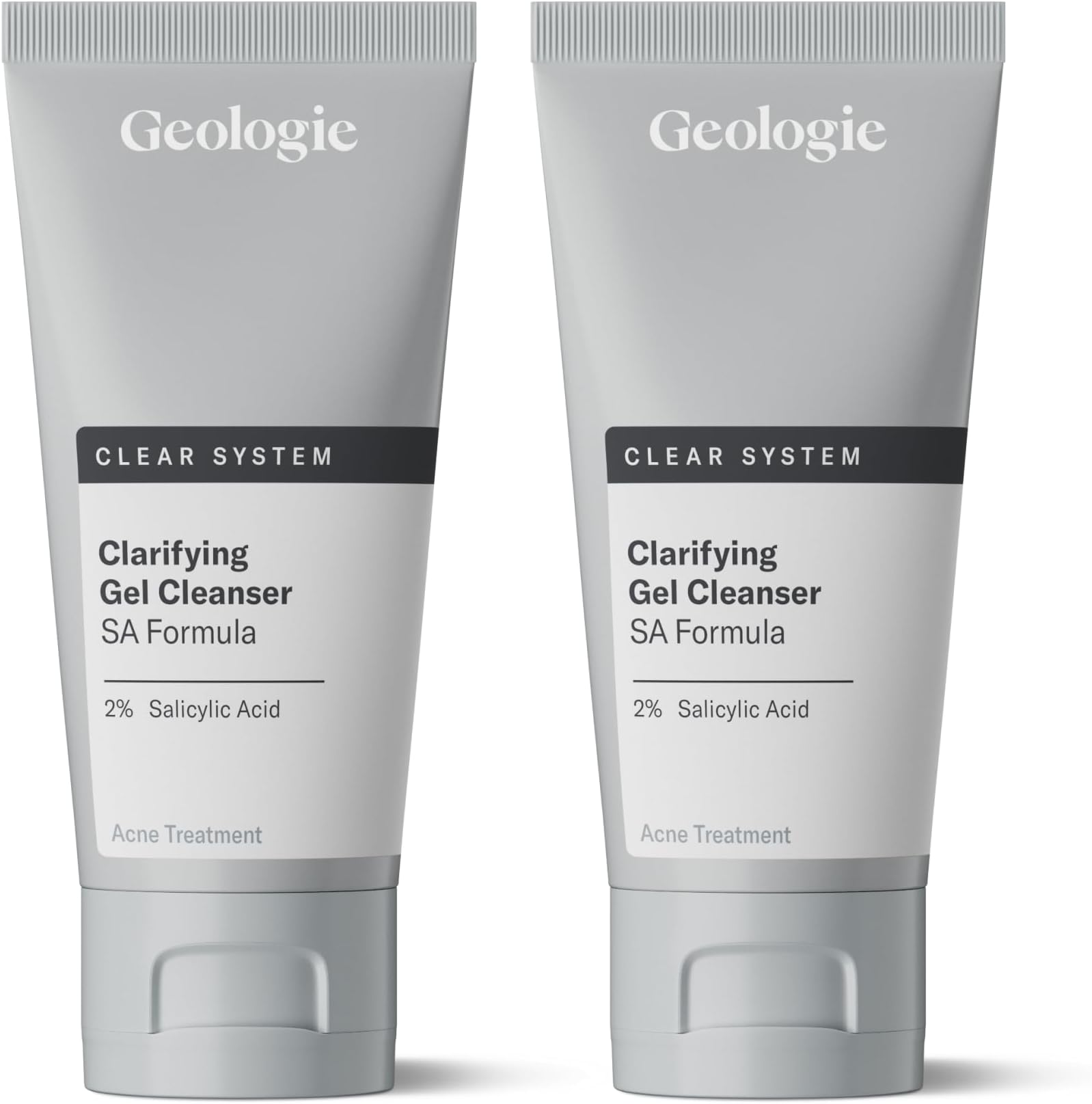 Amazon.com: Geologie Acne Face Wash | 2% Salicylic Acid Clarifying Gel ...