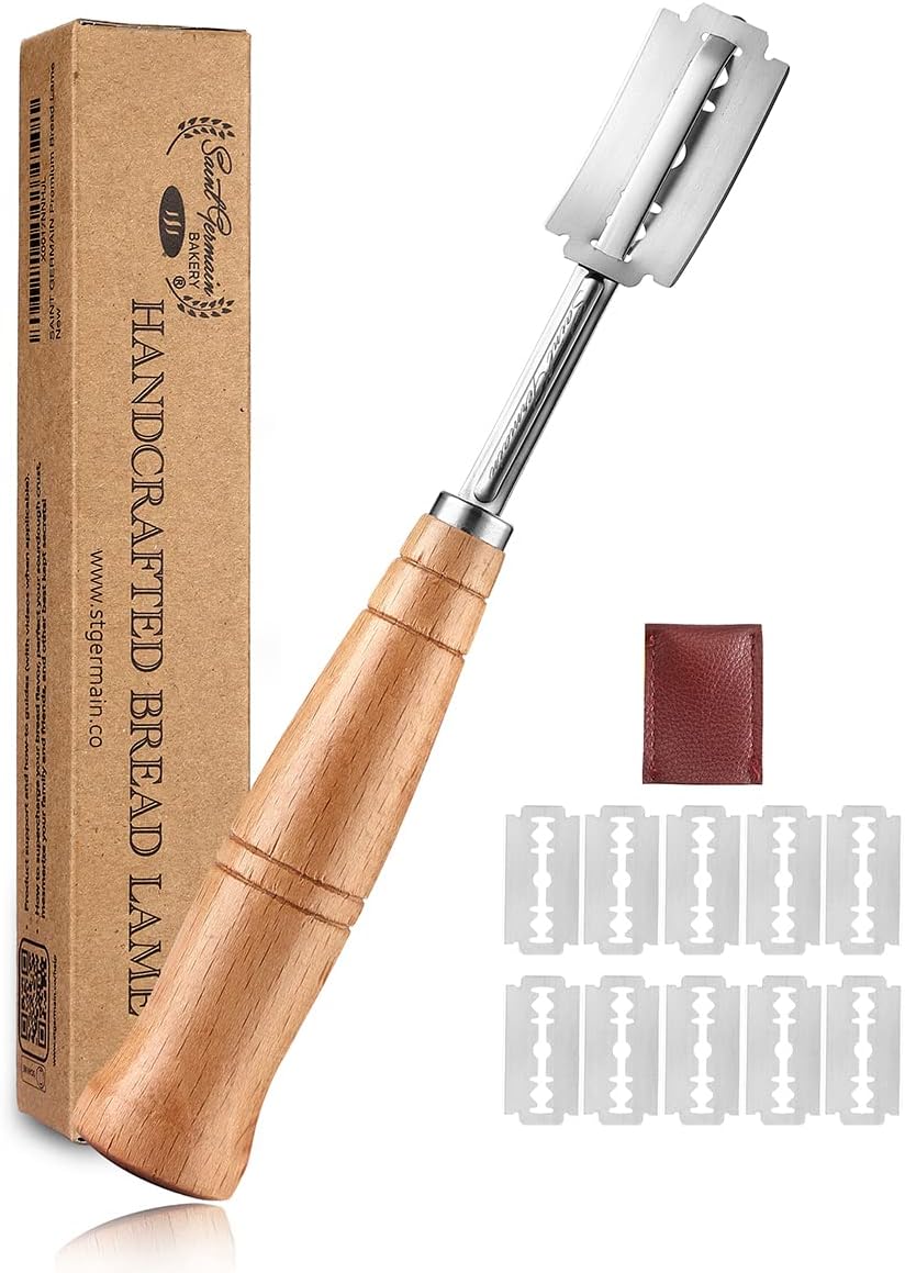 Amazon.com: Breadtopia Bread Lame with 5 Blades & Storage Box | Premium Lame Bread Tool | Bread ...