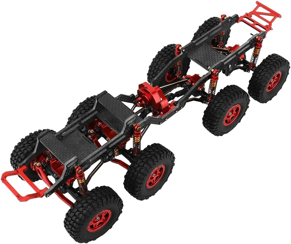 Amazon.com: Pothyes Upgraded 6x6 8×8 Carbon Fiber Chassis Car Frame ...